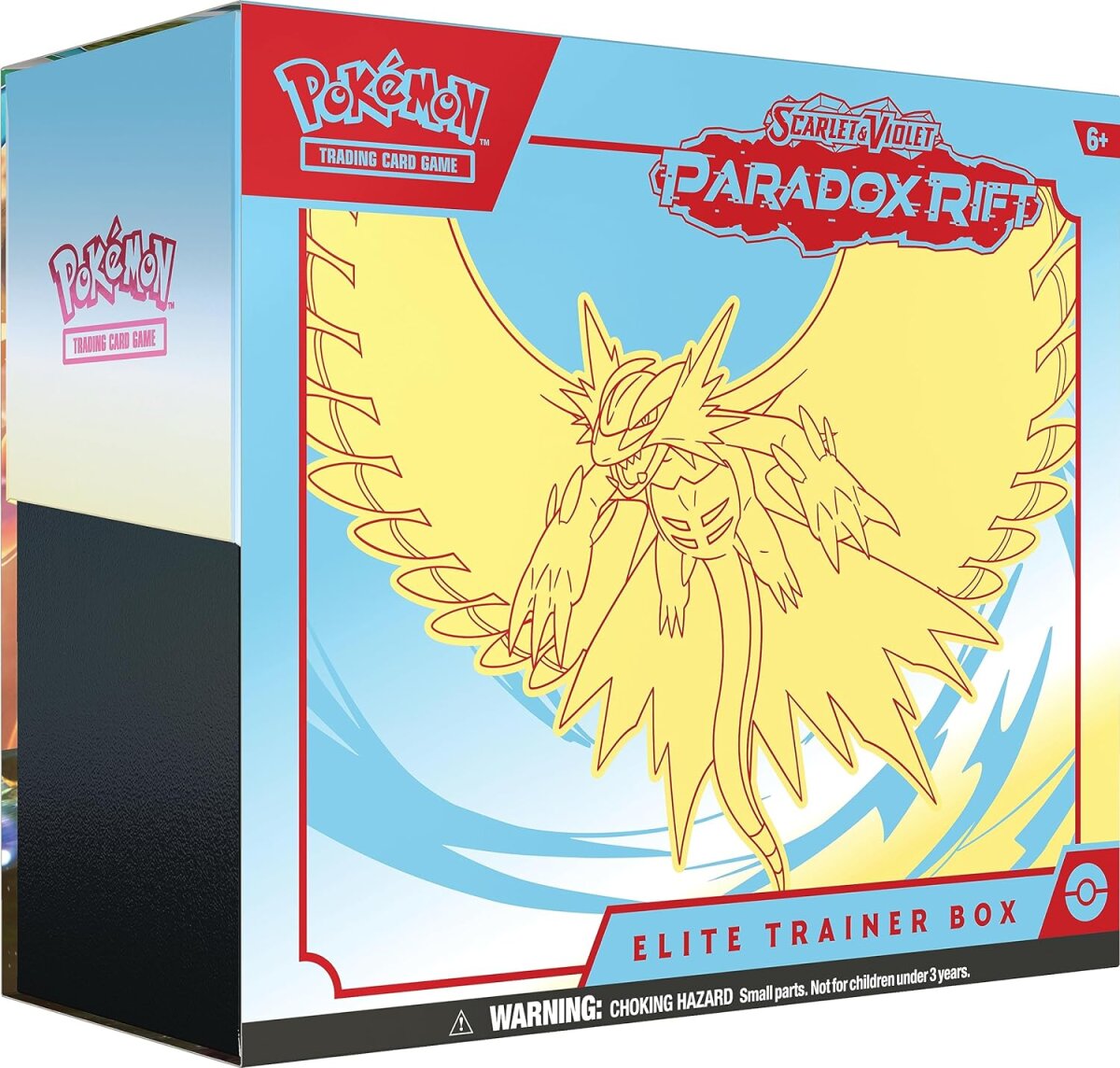 Pokemon - SV04 Paradox Rift - Roaring Moon Elite Trainer Box (blau ...